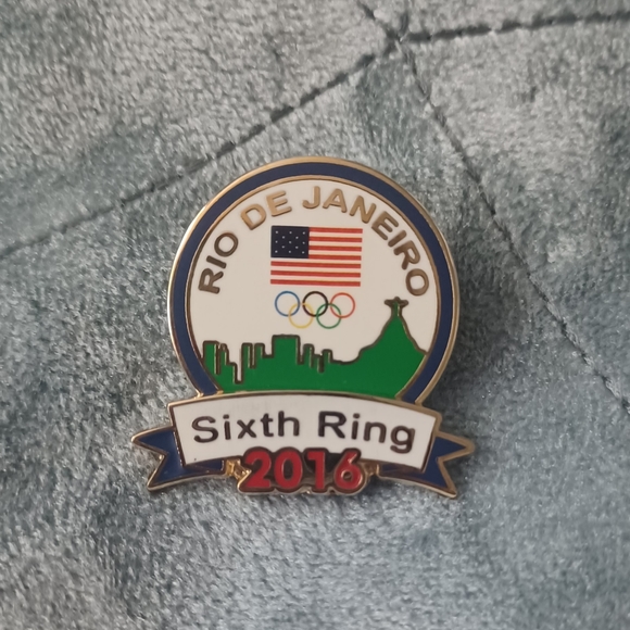 Jewelry | 33 2016 Sixth Ring Rio De Janeiro Olympic Pin | Poshmark
